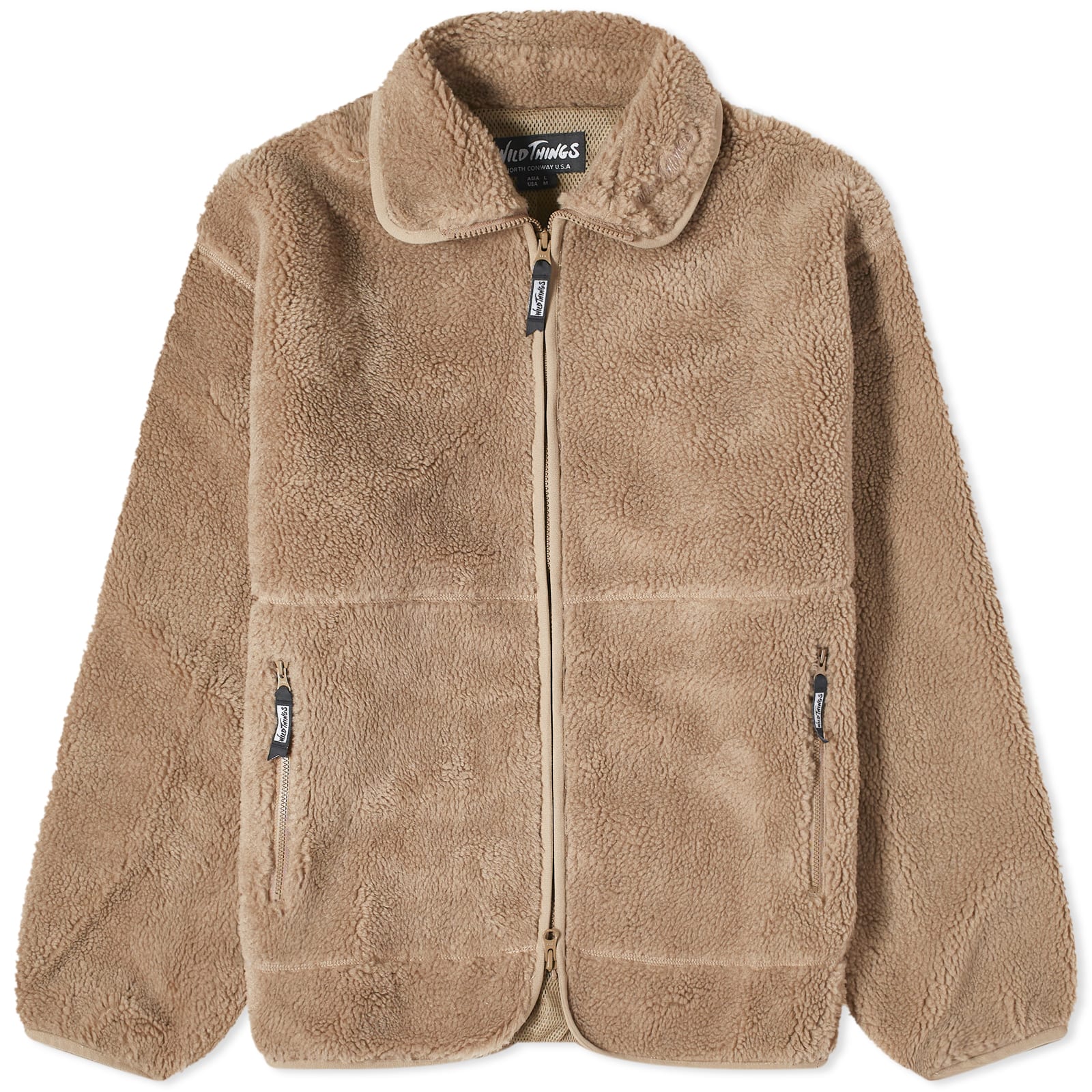 Wild Things Boa Jacket Taupe | END.
