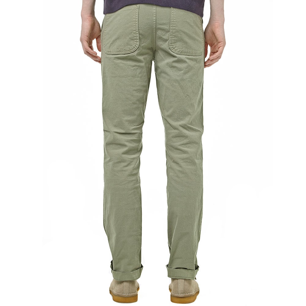 Beams Plus Rip Stop Easy Chino Light Olive | END.
