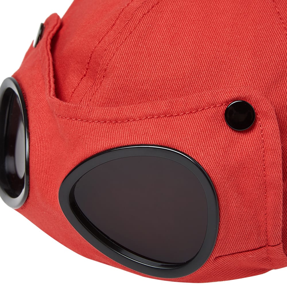 C.P. Company Undersixteen Goggle Cap Red | END.