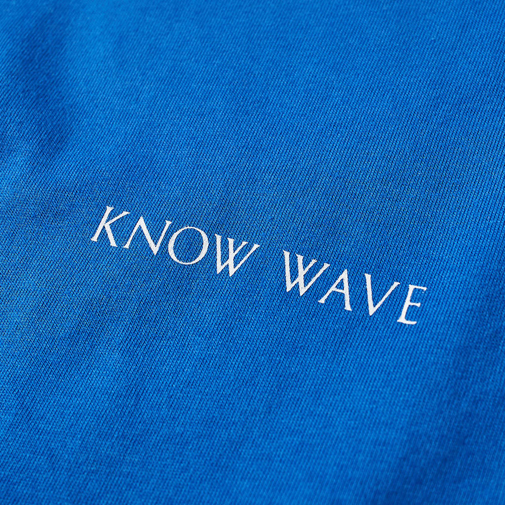 Know Wave Imprint Logo Tee Reflex Blue | END. (US)