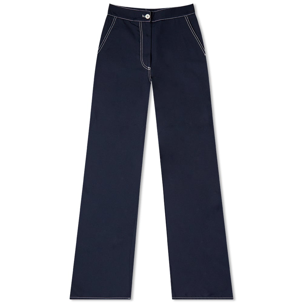 Sunnei Wide Leg Jump Pant Navy | END. (US)