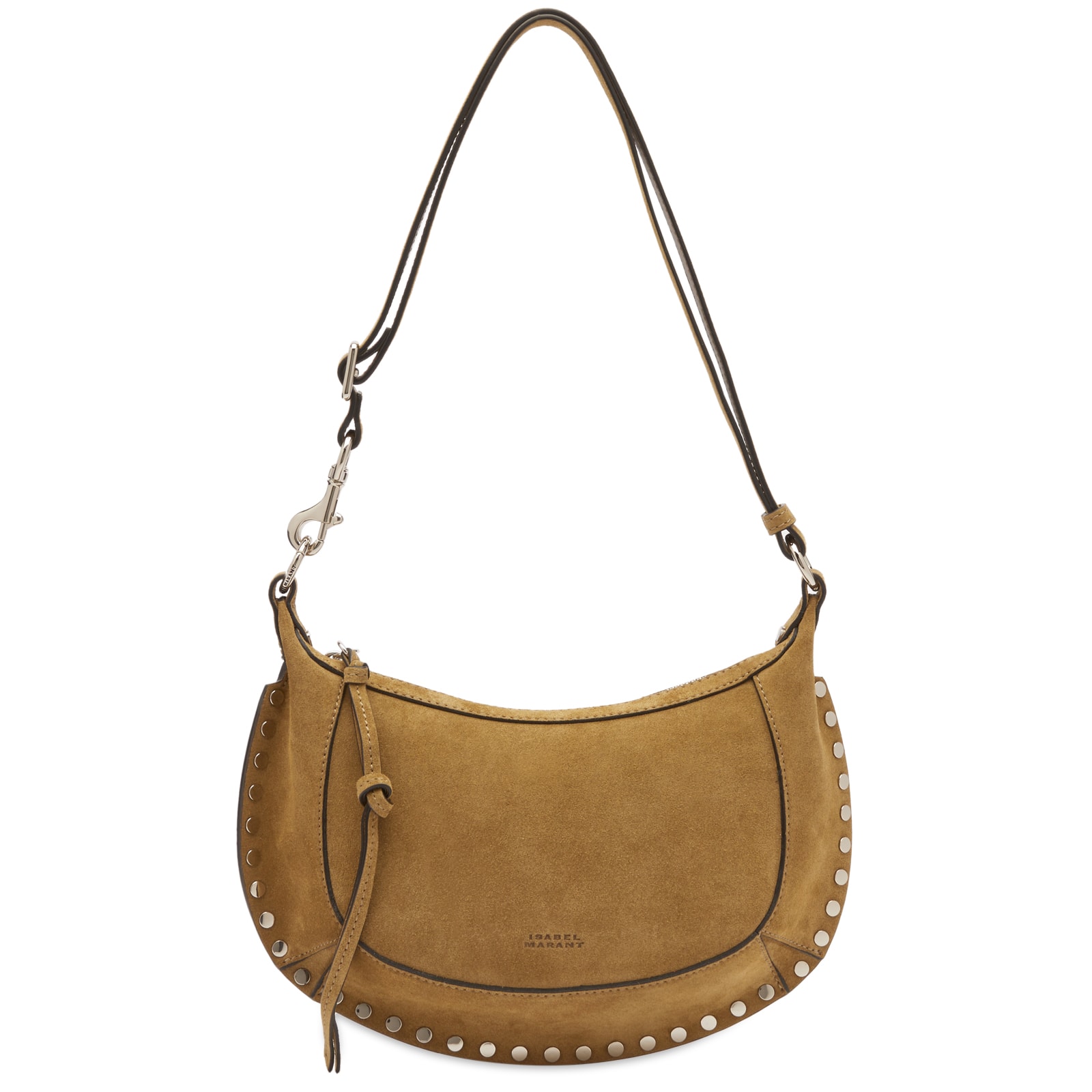 Isabel Marant Oskan Moon Bag Taupe | END. (US)