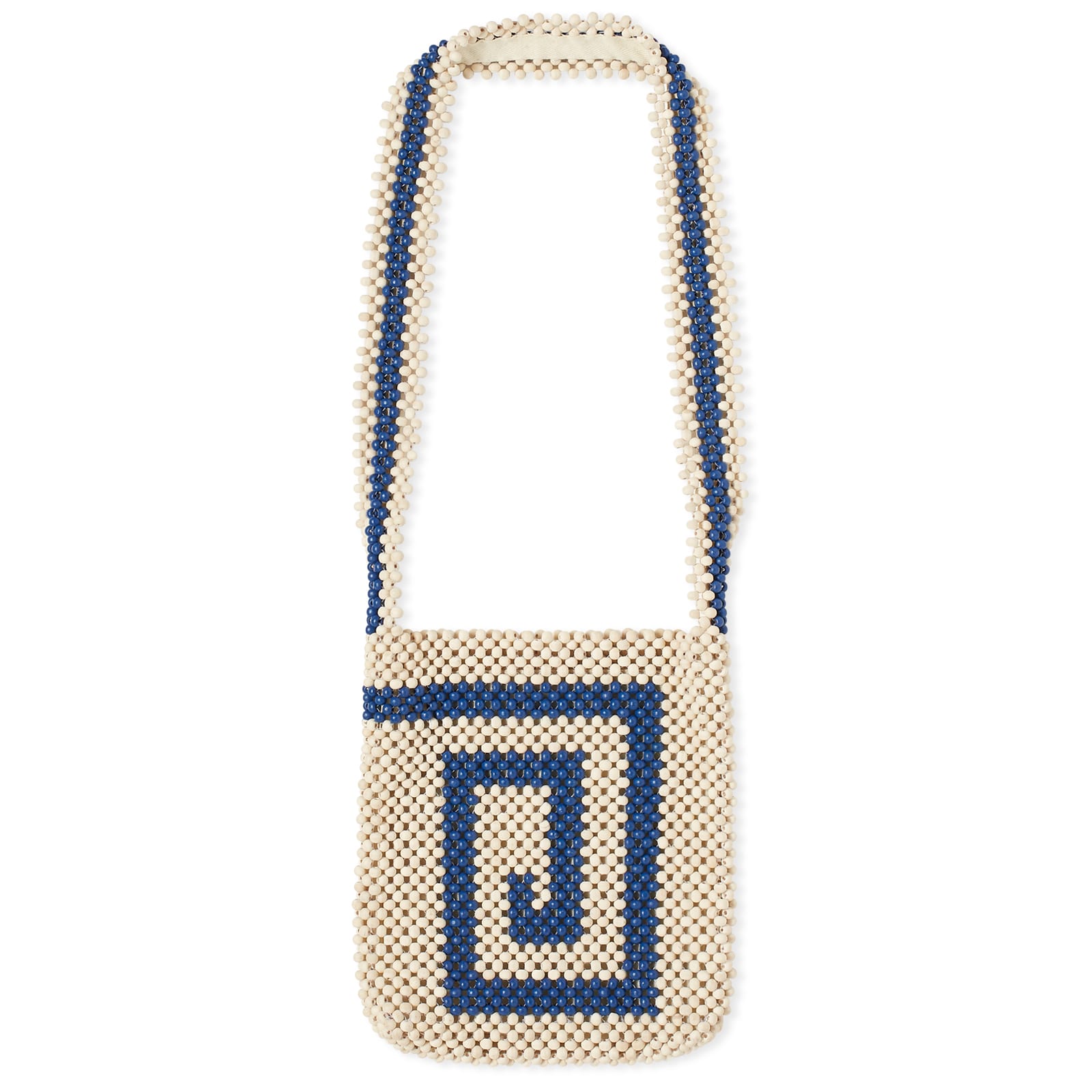 YMC Pilgrim Bag Ecru & Blue | END. (GB)