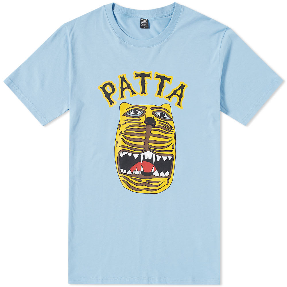 Patta Liger Tee Dusk Blue | END. (IE)