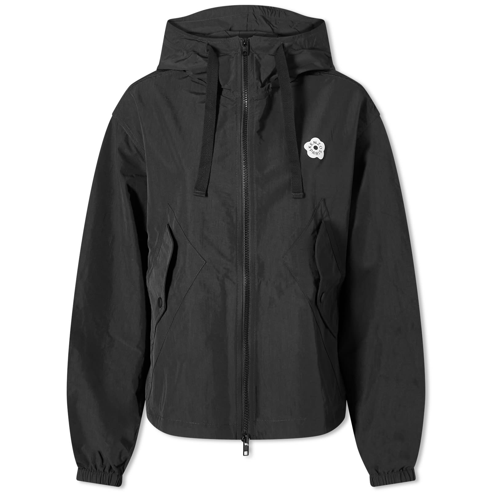 Kenzo Boke 2.0 Regular Windbreaker Jacket Black | END. (US)