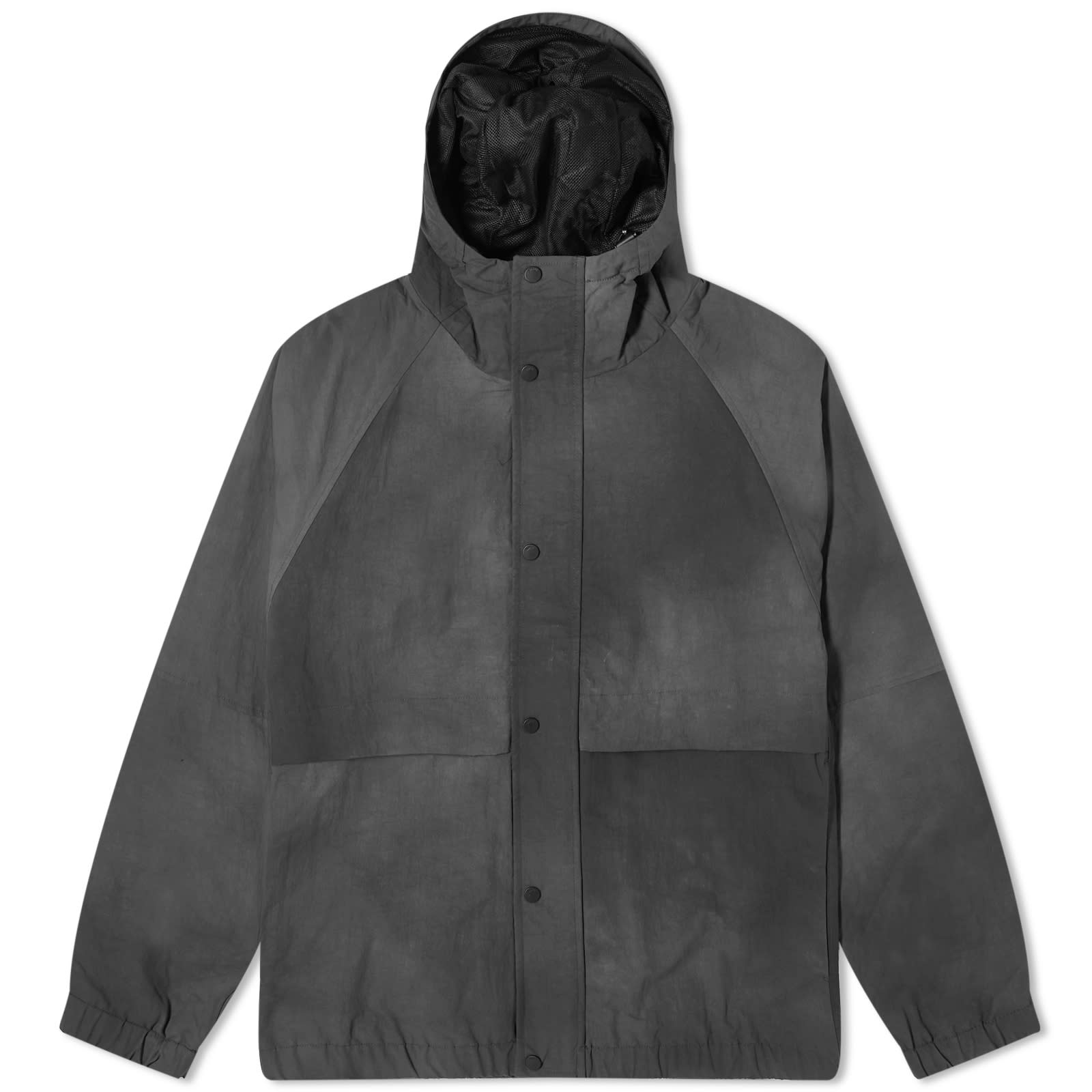 Norse Projects Herluf Wave Dye Nylon Windbreaker Jacket Black | END. (US)