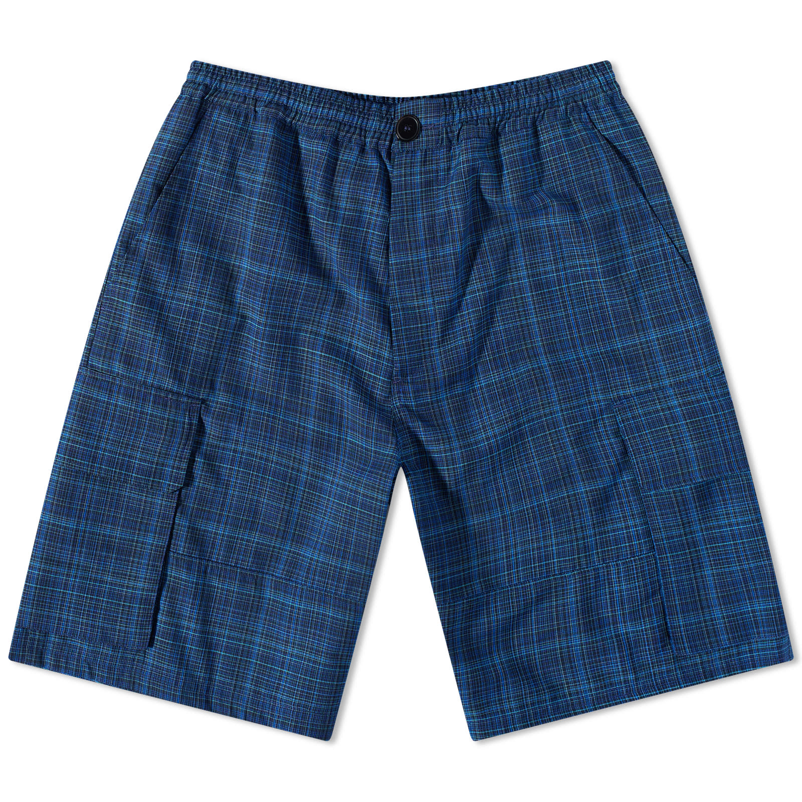 Marni Check Cargo Shorts Ink | END. (AR)
