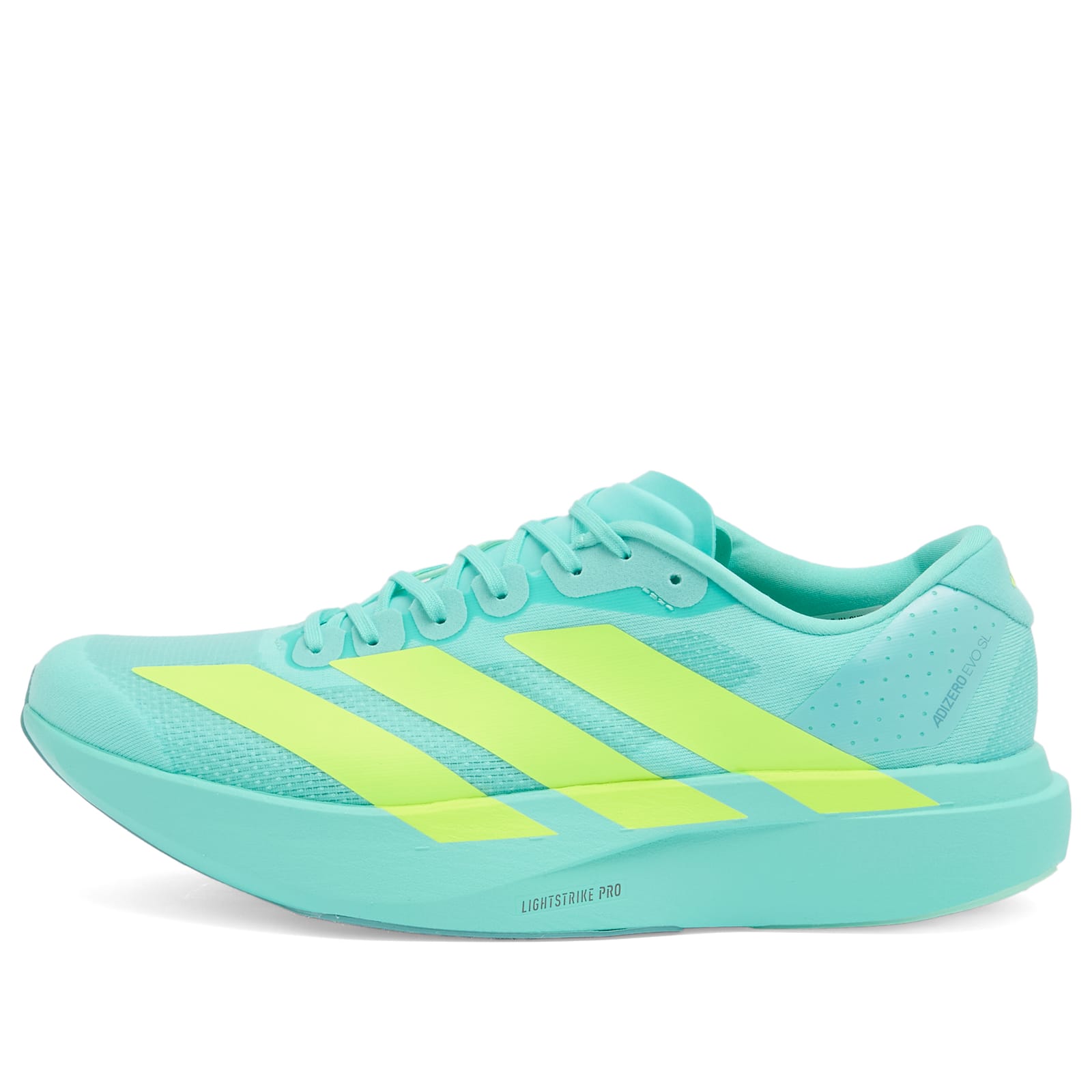 adidas Adizero Evo Sl Sneaker Flash Aqua Lucid Lemon & Mint Ton | END. (AU)