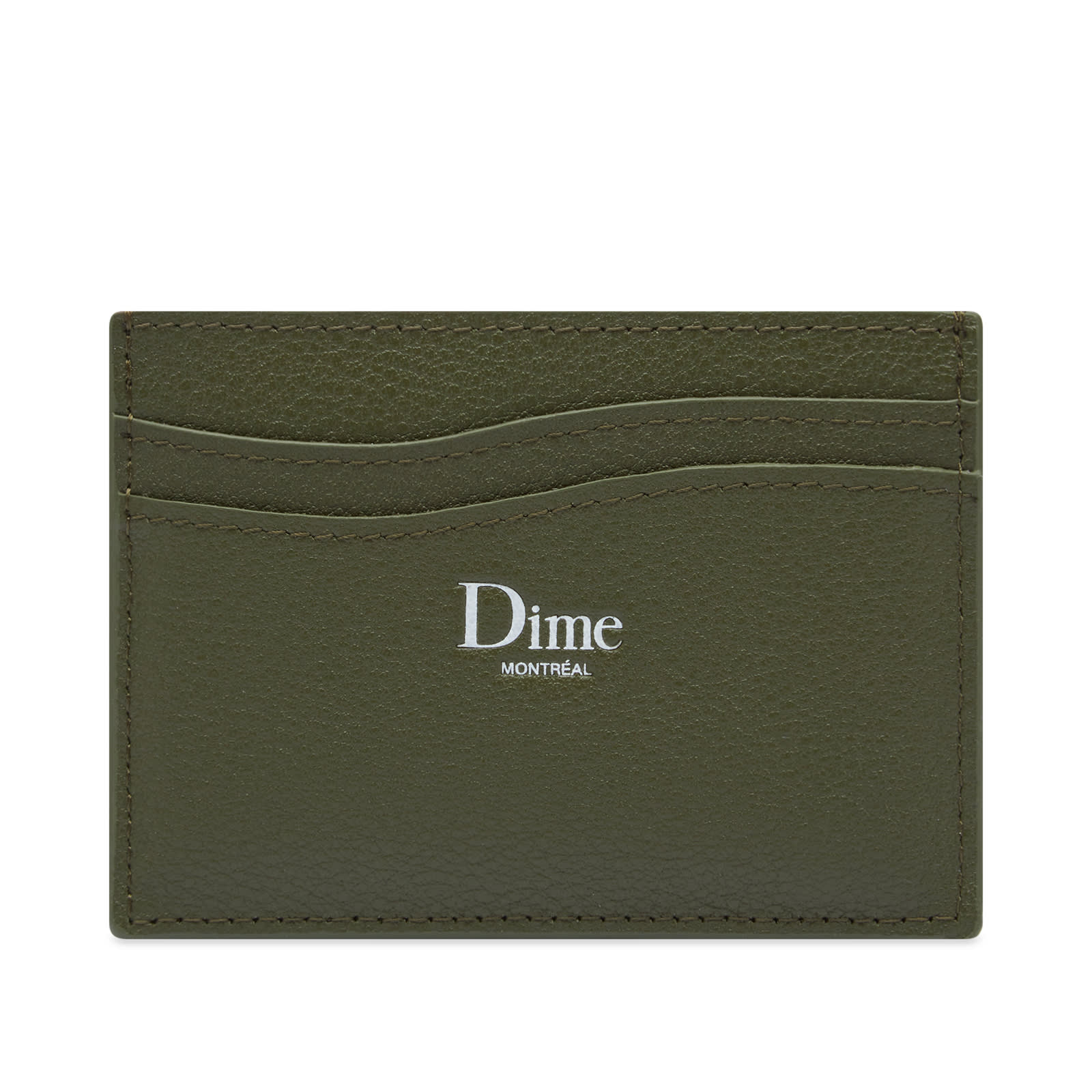 Dime Wave Card Holder Olive | END. (AR)