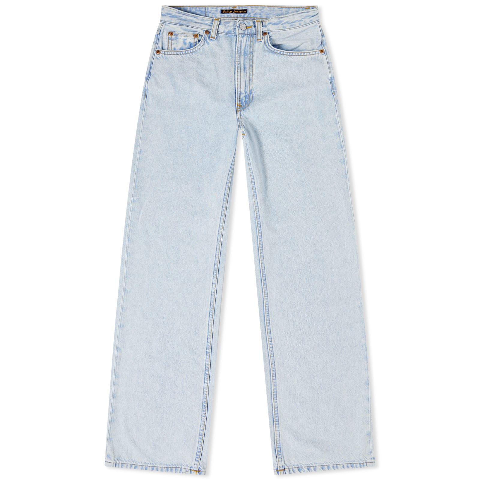 Nudie Jeans Clean Eileen High Waist Wide Leg Jean Touch Of Blue | END. (GB)
