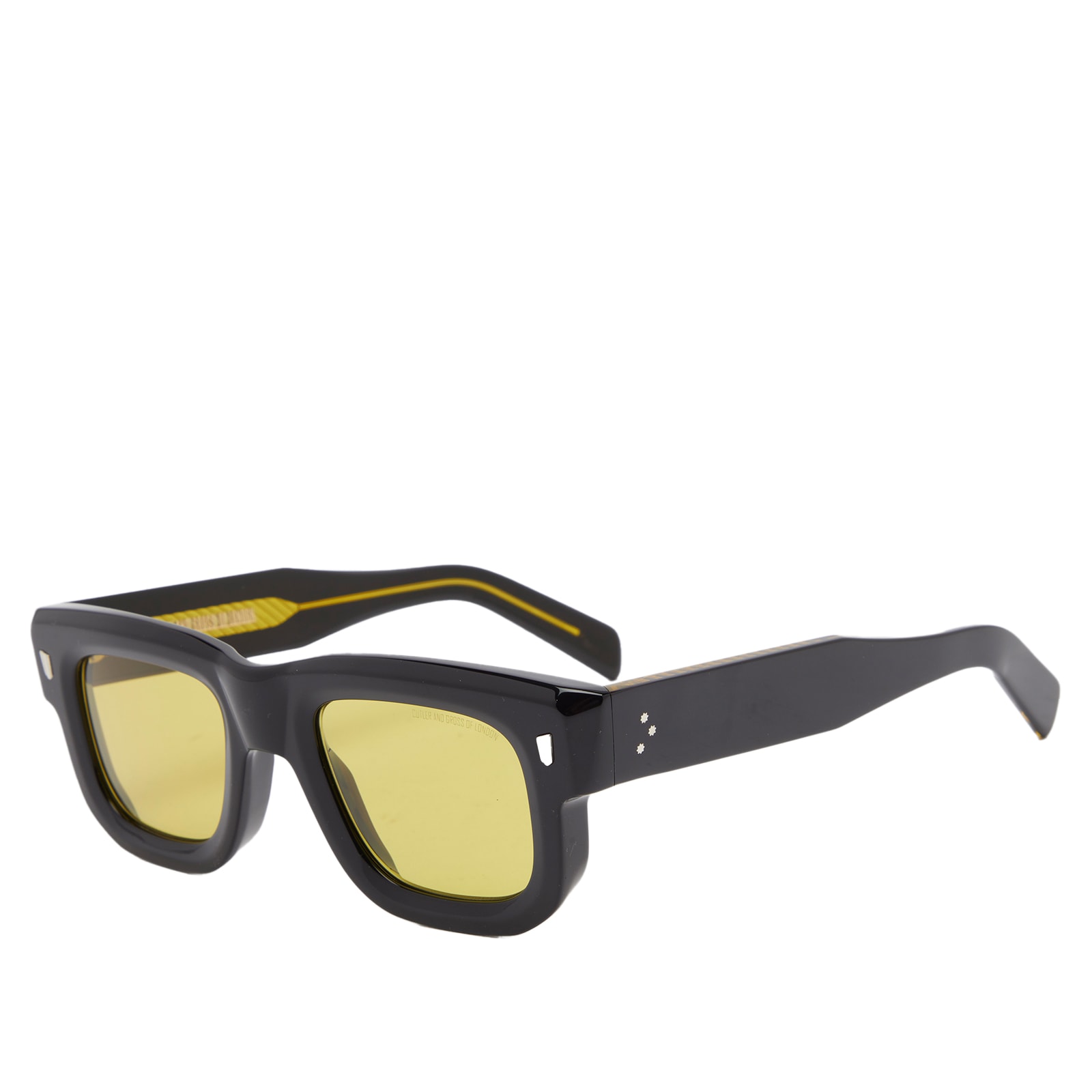 Cutler and Gross 1402 Sunglasses Black & Yellow | END. (US)
