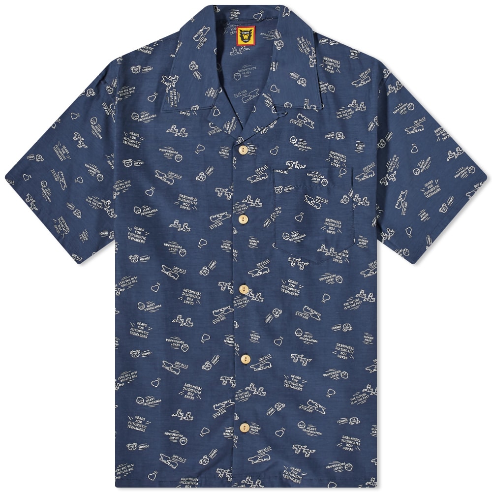 Human Made Animal Logo Vacation Shirt Navy | END. (KR)