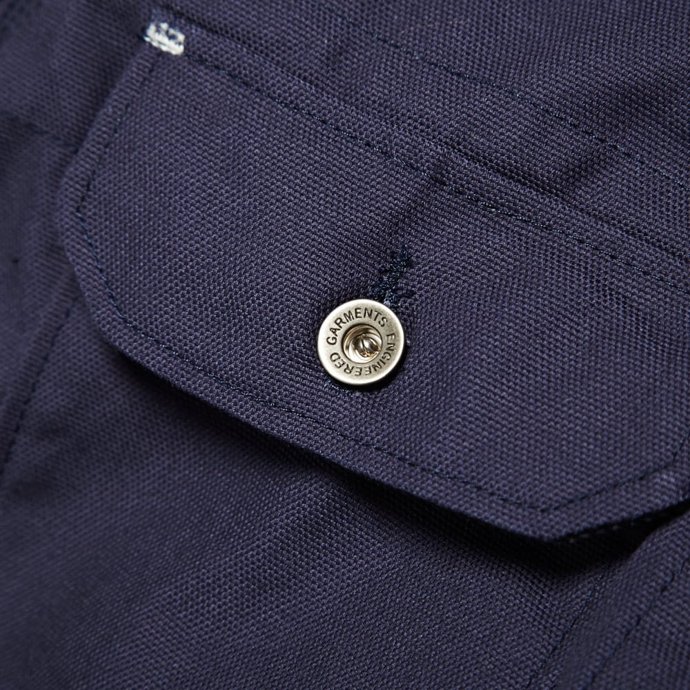 Engineered Garments Coverall Jacket Navy 11.5oz Duck Canvas | END. (KR)