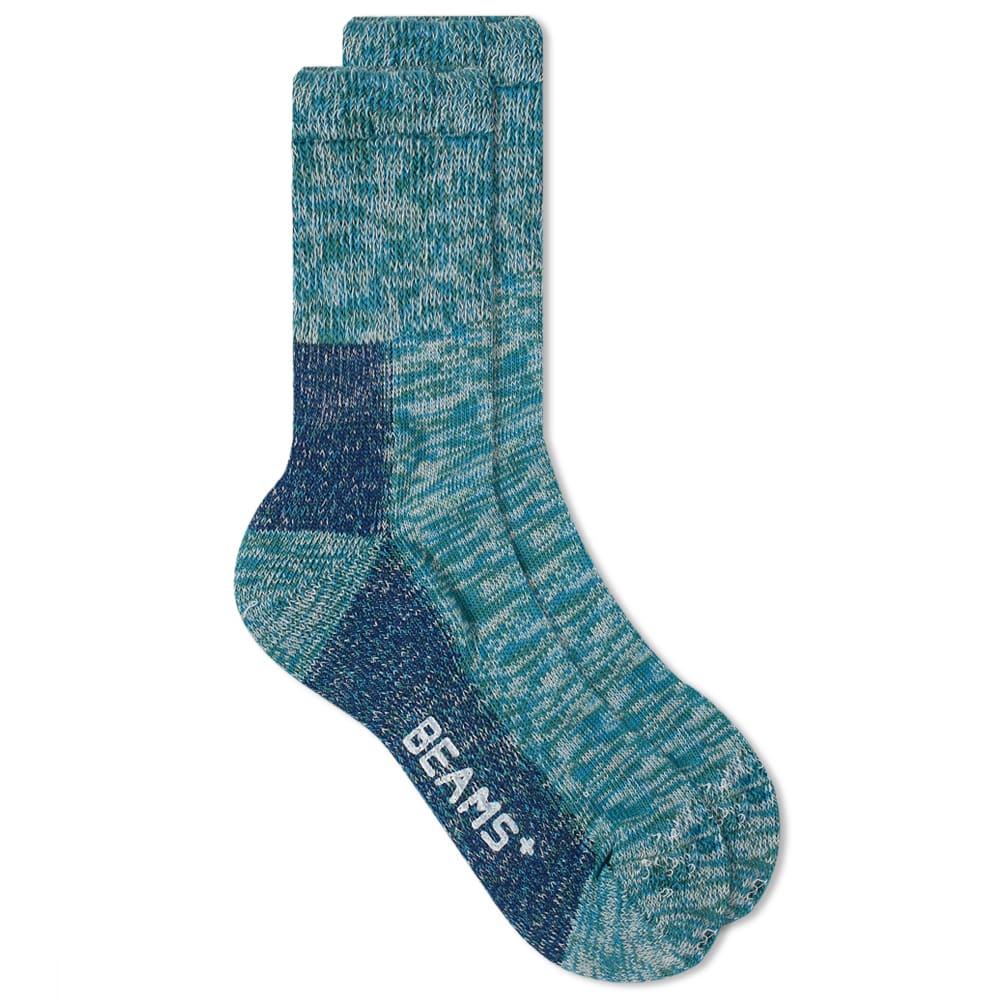 Beams Plus Outdoor Sock Navy | END. (UK)