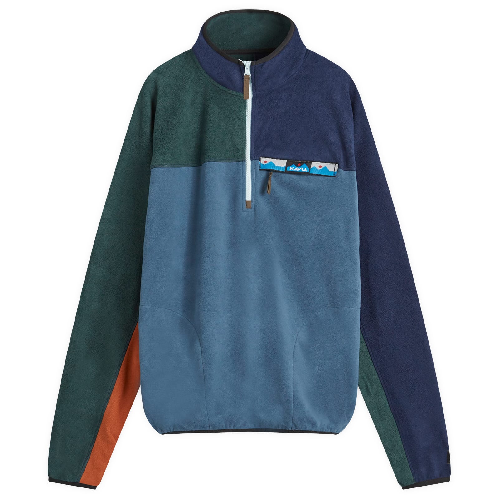 KAVU Winter Throwshirt Half Zip Fleece Mr Mayhem | END. (US)