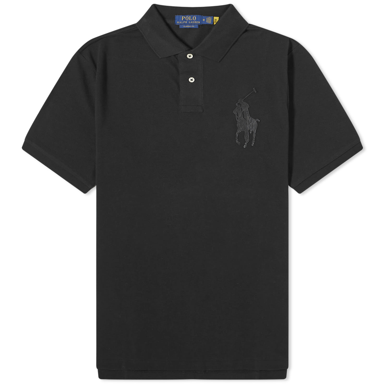 Polo Ralph Lauren Leather PP Polo Polo Black | END. (SG)