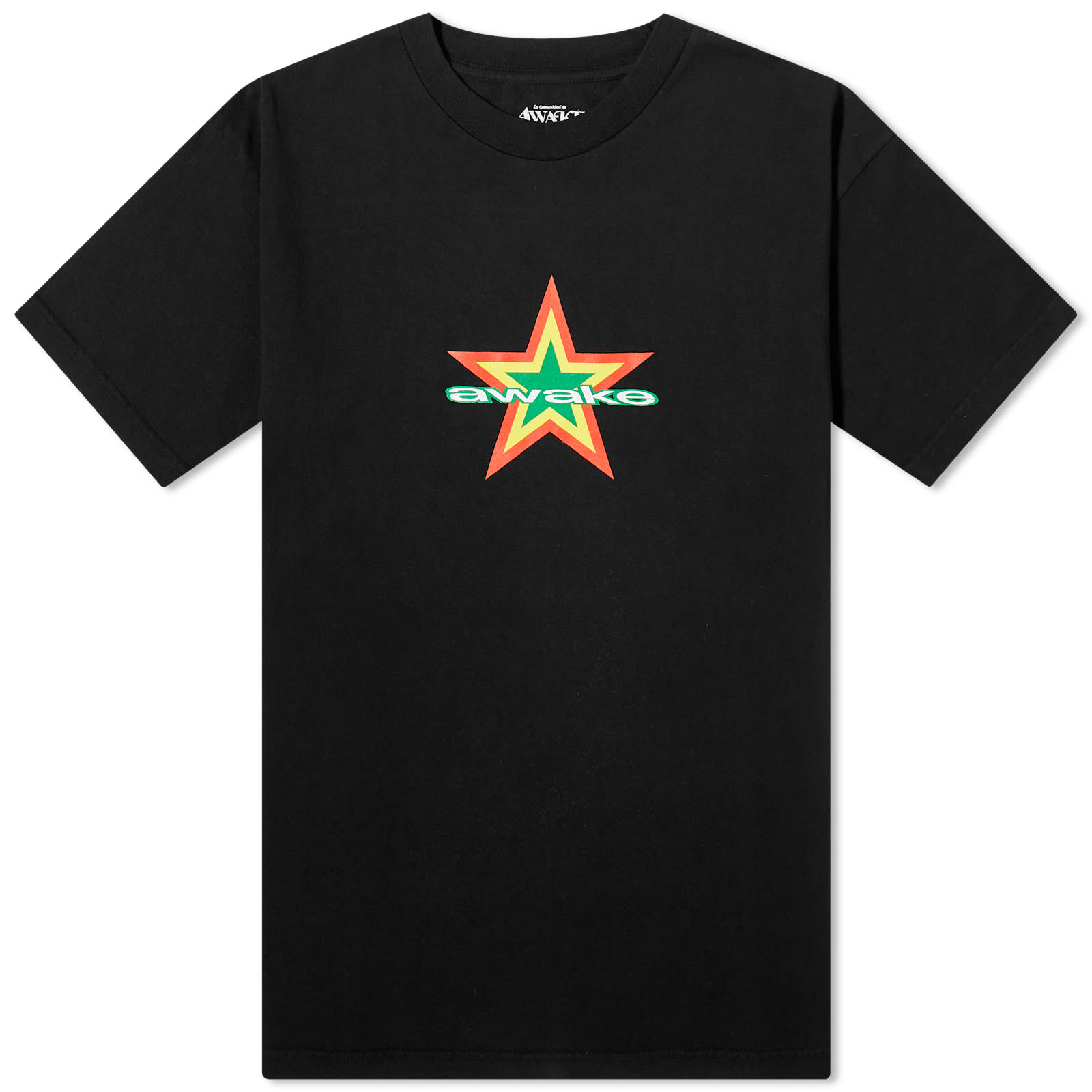 Awake NY Star Logo T-Shirt Black | END. (US)