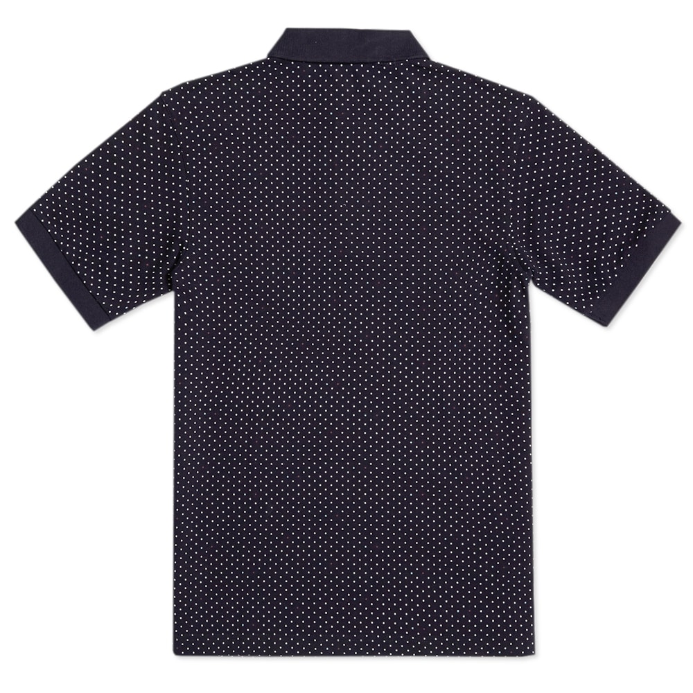 Fred Perry Tipped Dot Polo Shirt Navy | END. (US)