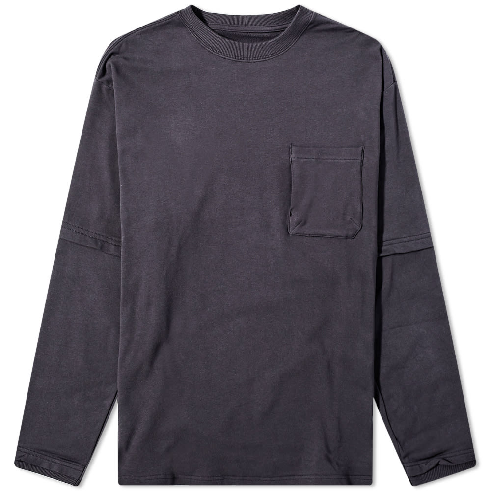 GOOPiMADE Long Sleeve Archetype-01 Pocket T-Shirt Bathyal | END. (SG)