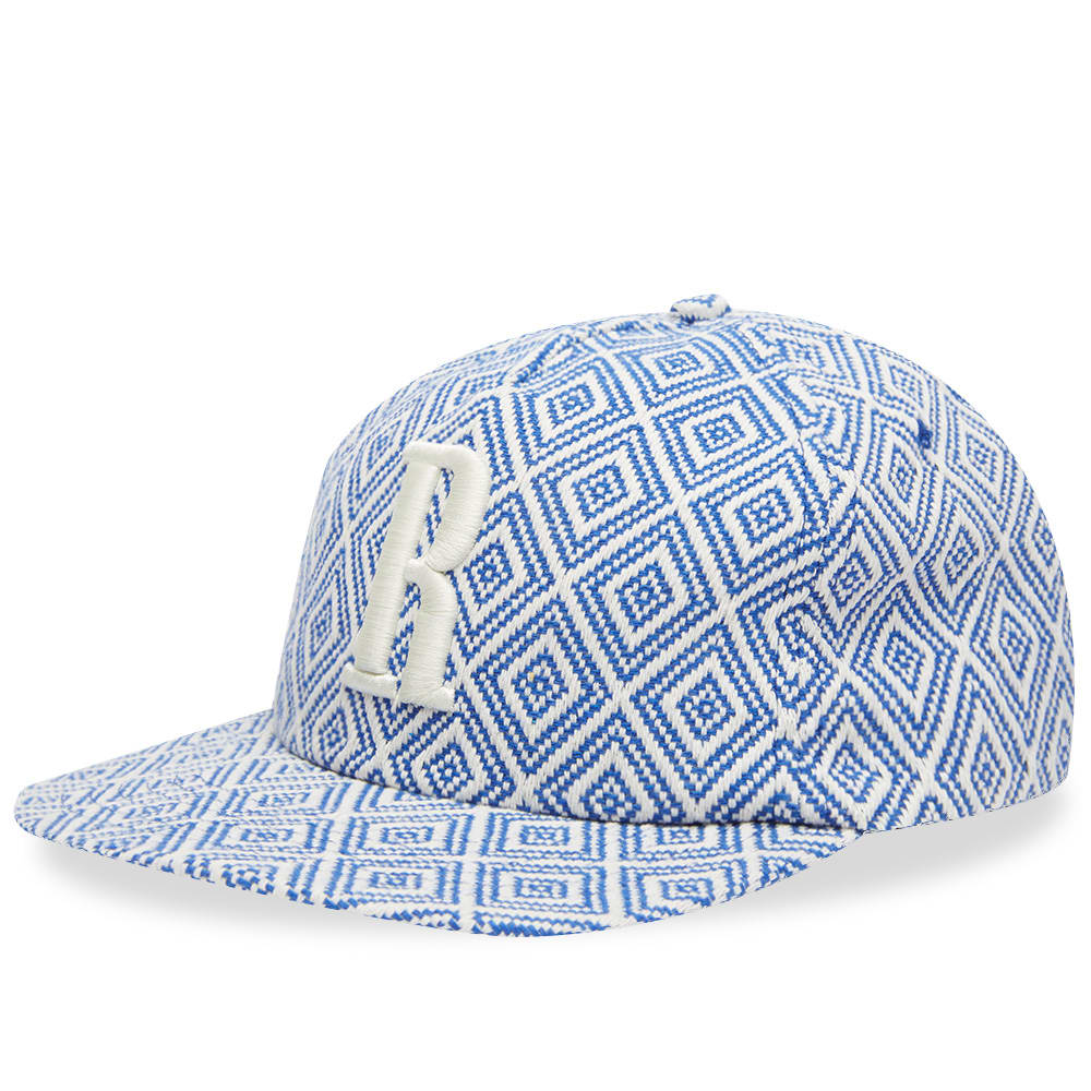 Rhude Jaquareded Rhude R Hat Blue | END.