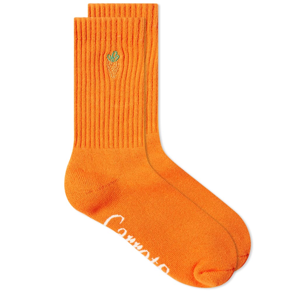 Carrots by Anwar Carrots Signature Carrot Crew Sock Orange | END. (GB)