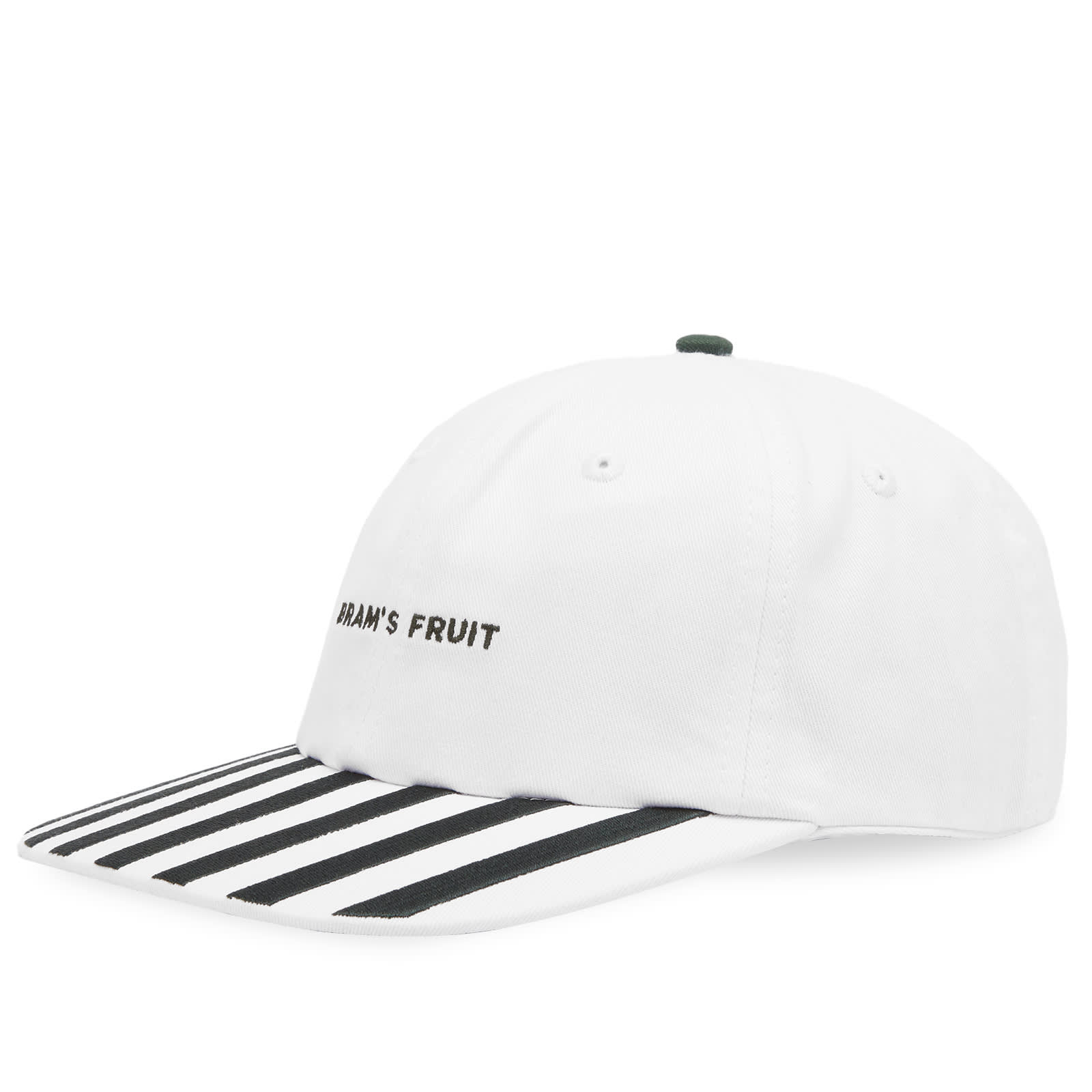 Bram's Fruit Canopy Cap White & Green Striped | END. (GB)