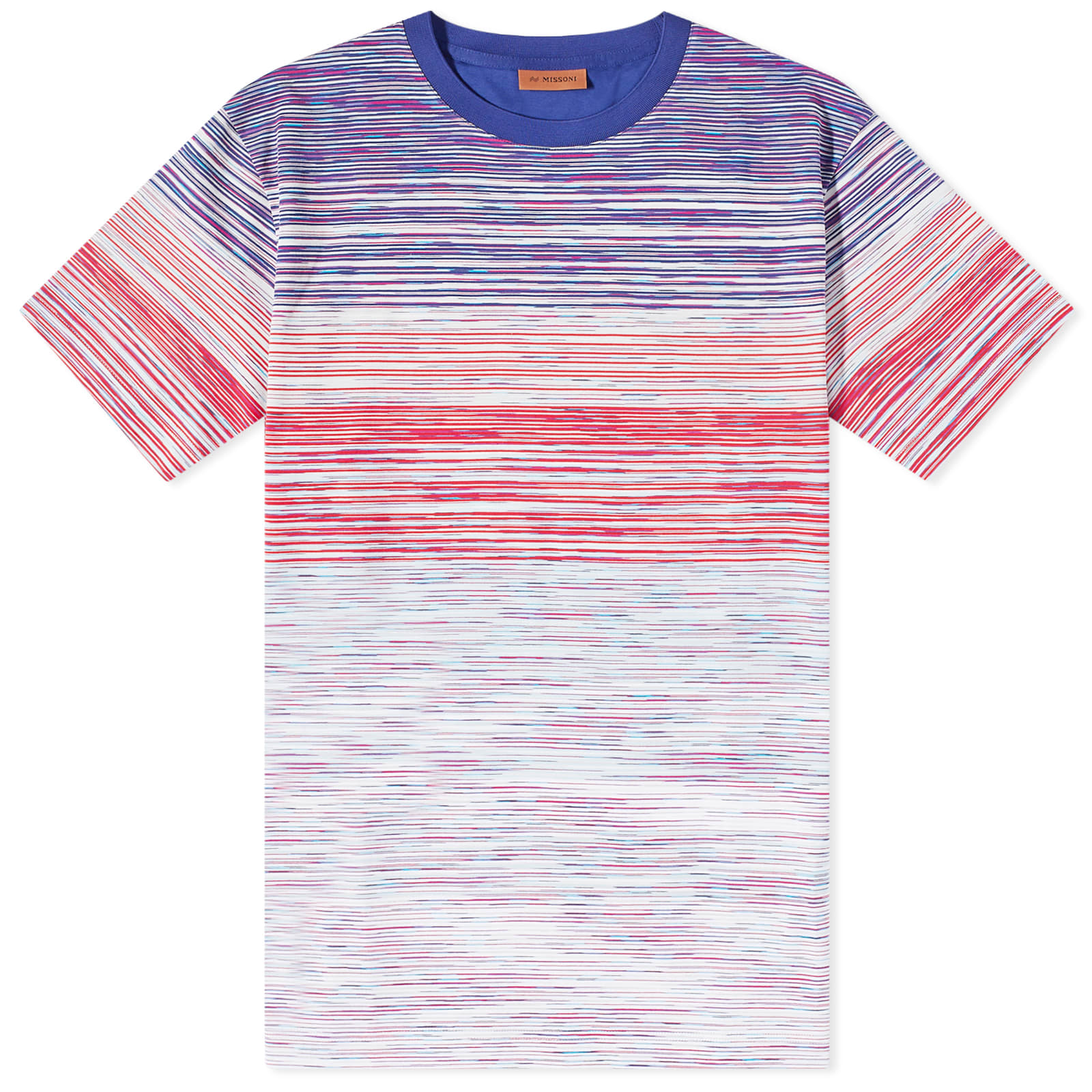Missoni Multi Stripe Tee Red, Violet &Light Blue | END. (US)