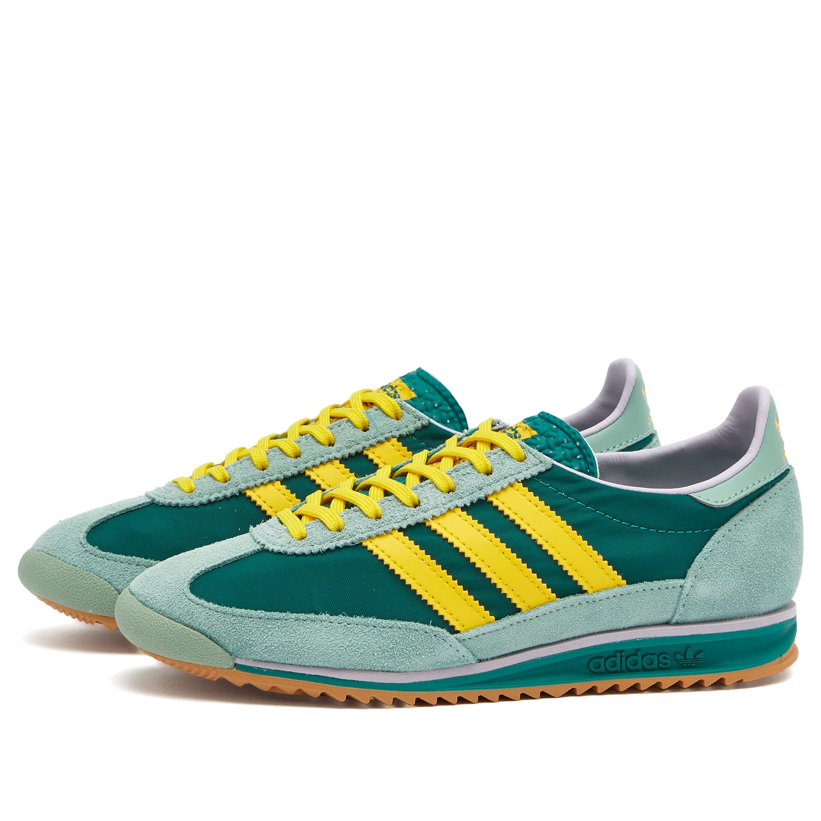 Adidas Sl 72 Og W Active Green, Yellow & Hazy Green | END.