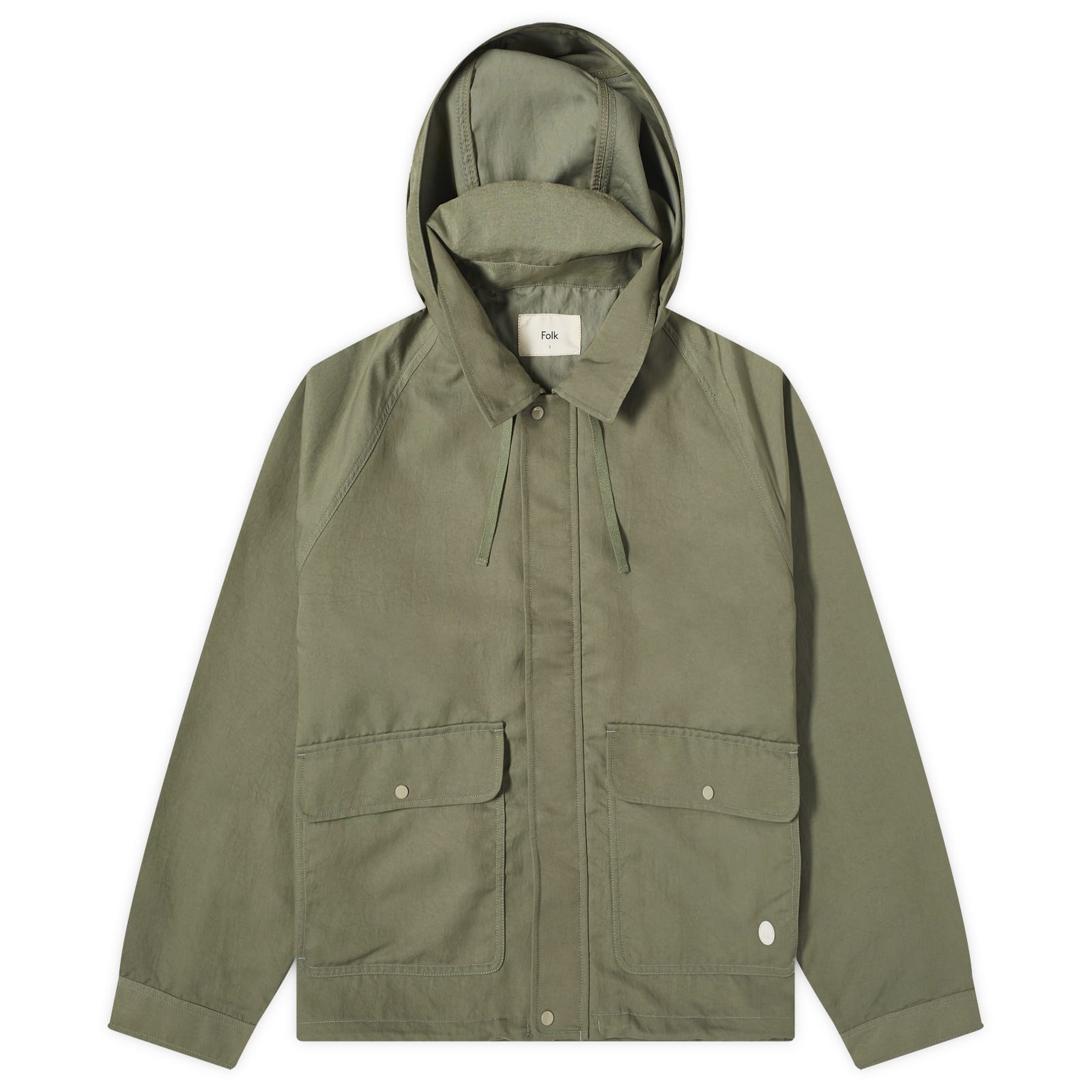Folk Mini Mac Jacket Sage | END. (US)