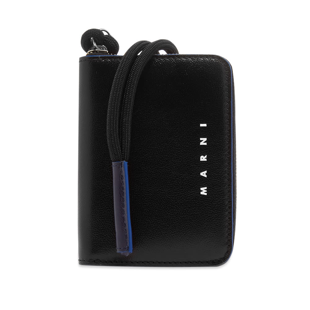 Marni Strap Zip Wallet Black | END.