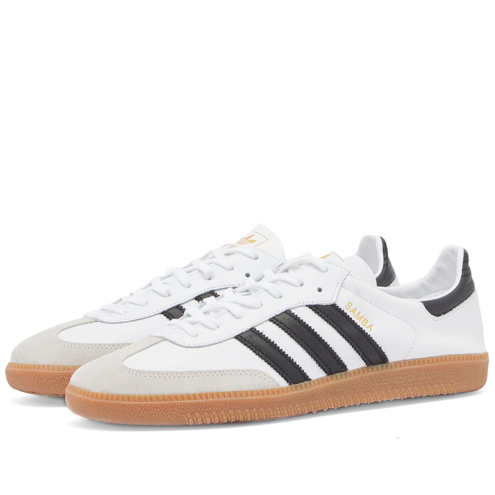 Adidas Samba Decon White, Black & Grey | END.