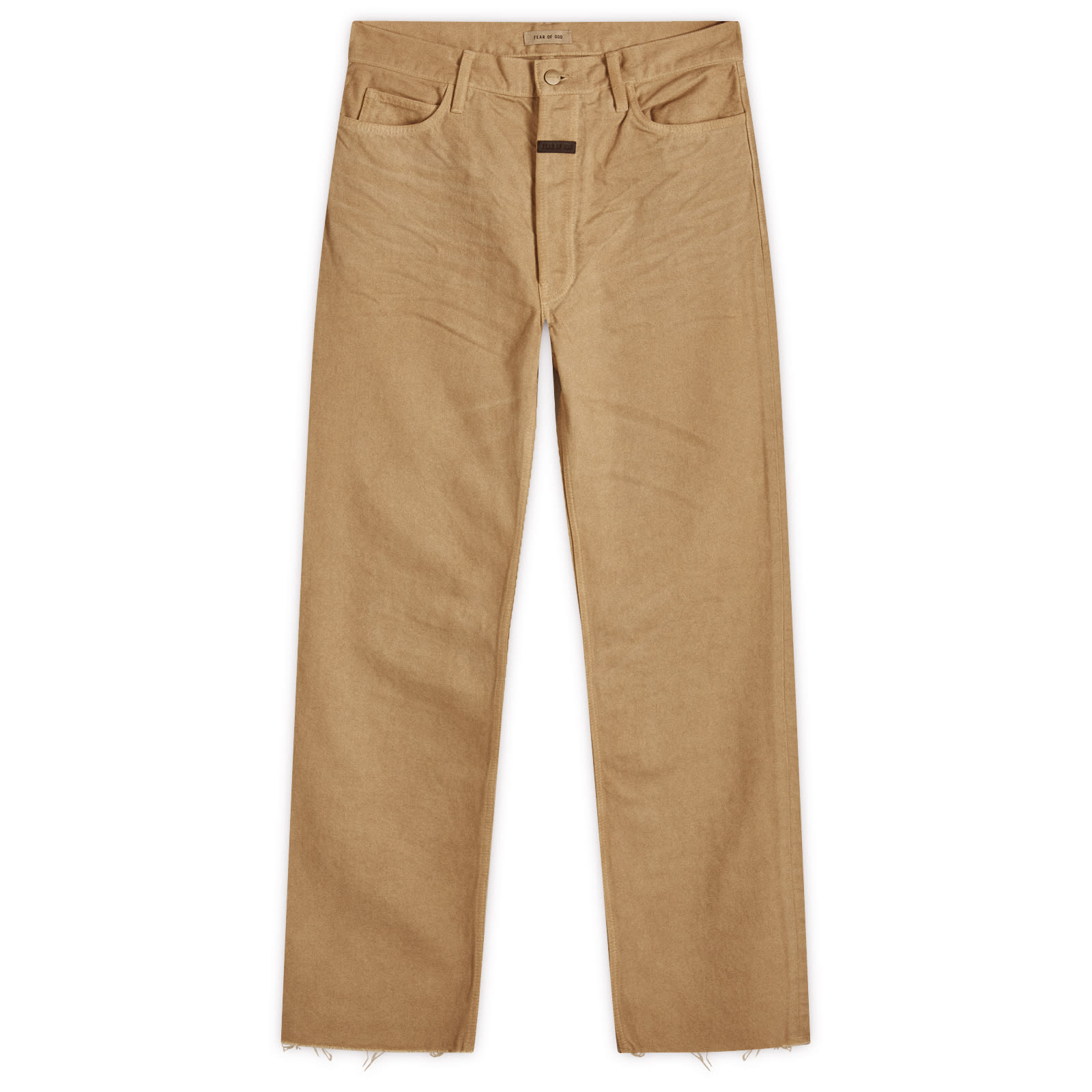 Fear of God Straight 5-Pocket Jeans Washed Dune | END. (US)