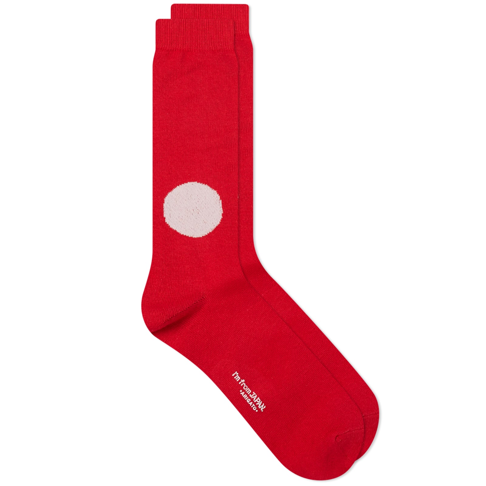 Blue Blue Japan Japanese Flag Sock Red | END.
