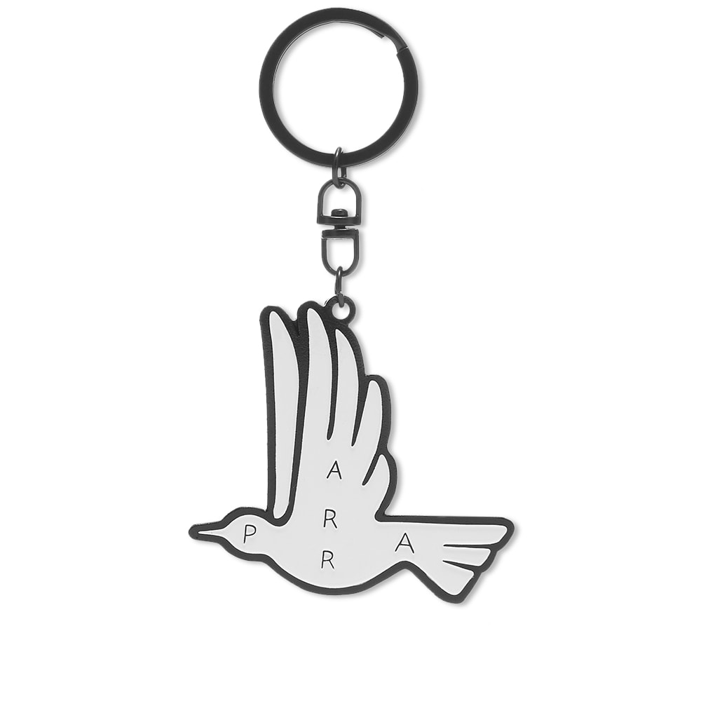 By Parra Static Flight Key Chain White END by-parra-static-flight-key-chain-white-end