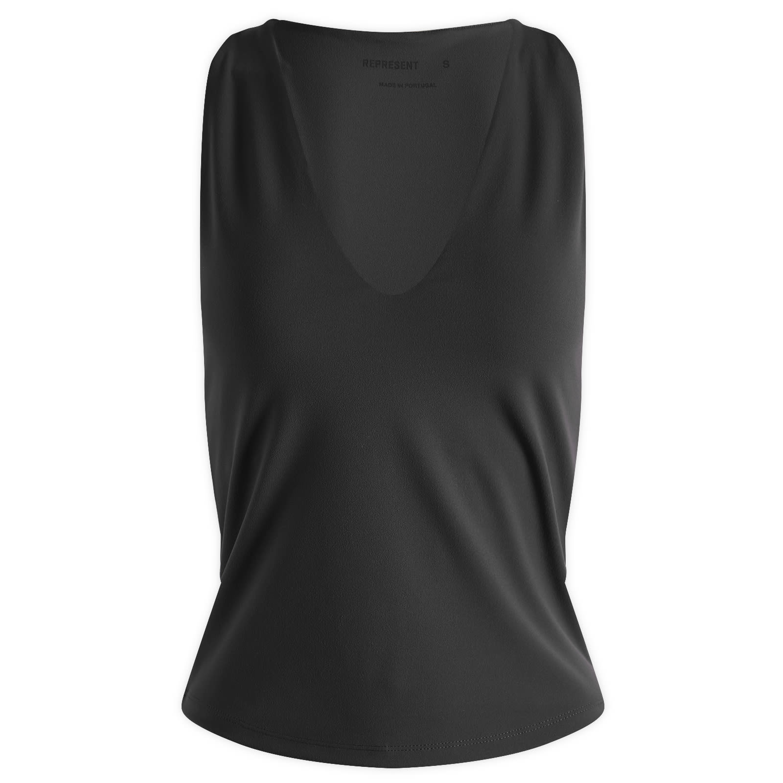 Represent Owners Club V-Neck Tank Top Jet Black | END. (US)