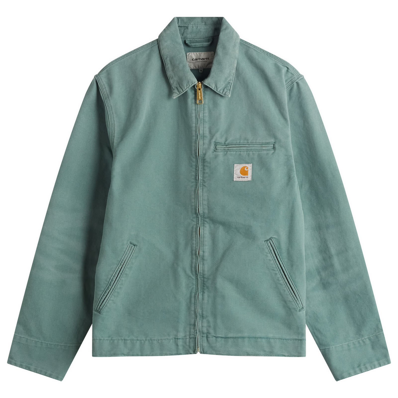 Carhartt WIP Detroit Jacket Silver Pine Stone Canvas | END. (TW)