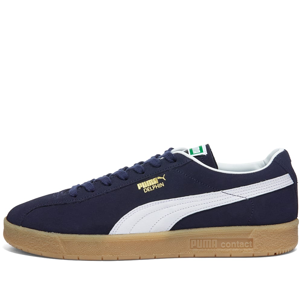 Puma Delphin Premium Peacock, White & Gum | END. (JP)