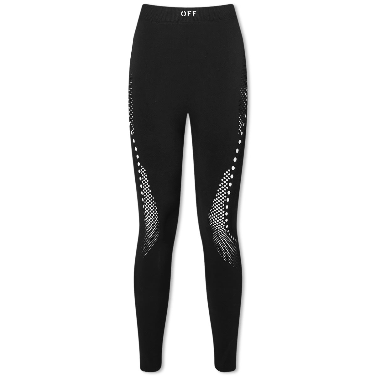 Off-White Seamless Mesh Leggings Black | END. (GB)