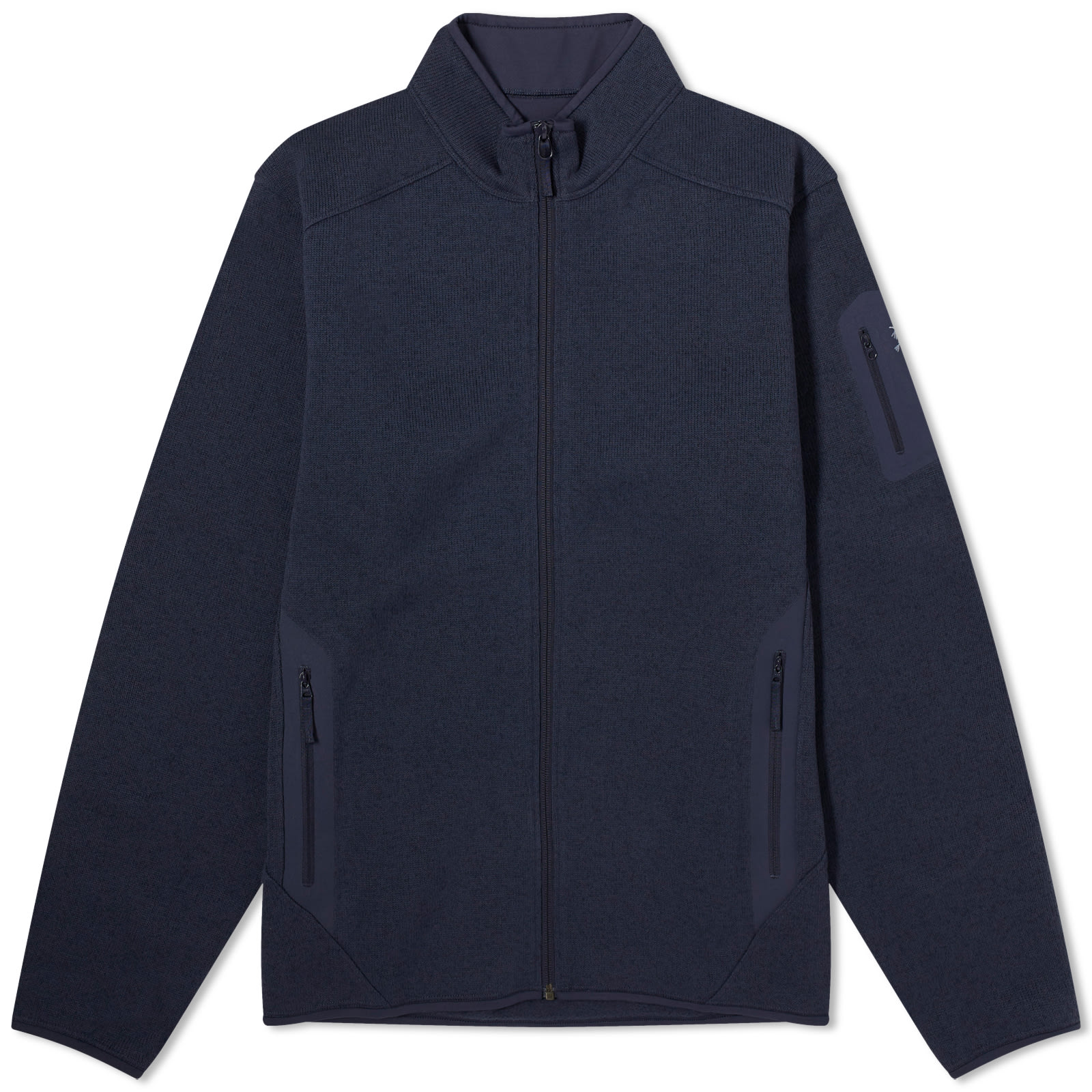 Arc'teryx Covert Cardigan Black Sapphire Heather | END. (GB)