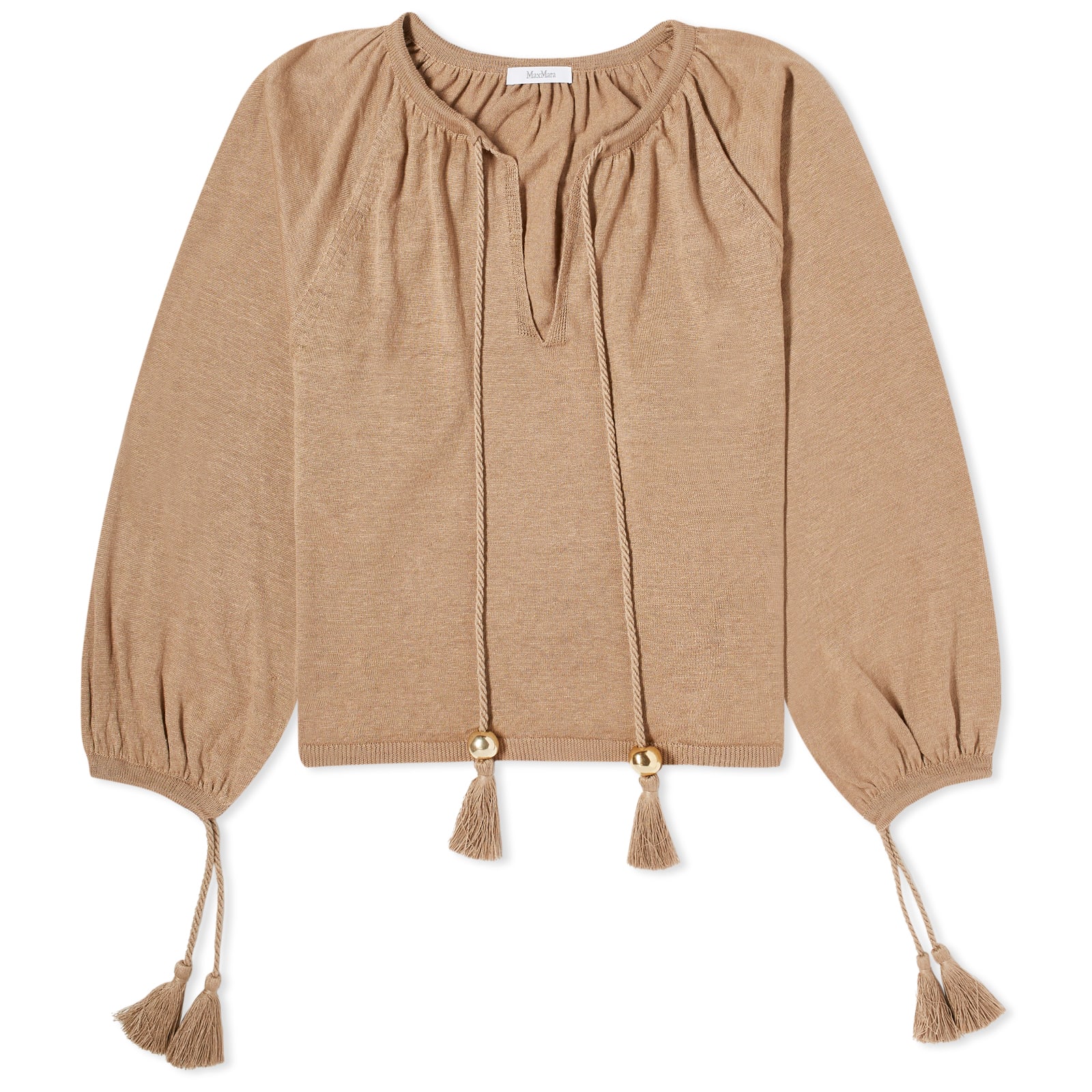 Max Mara Quirite Knitted Top Clay | END. (HK)