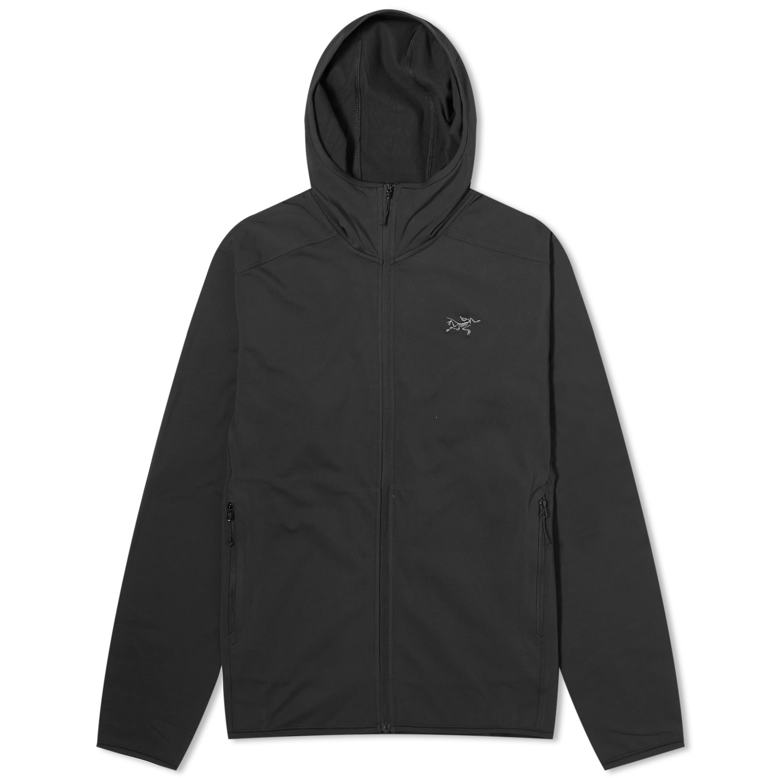 Arc'teryx Kyanite Lightweight Hooded Jacket Black | END. (GB)