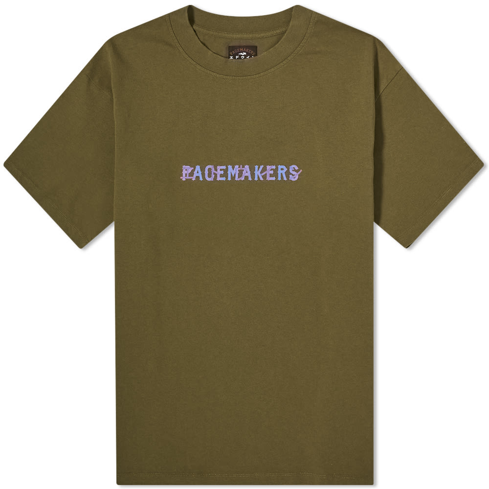 Edwin x Pacemaker Eagle T-Shirt Uniform Green | END. (US)