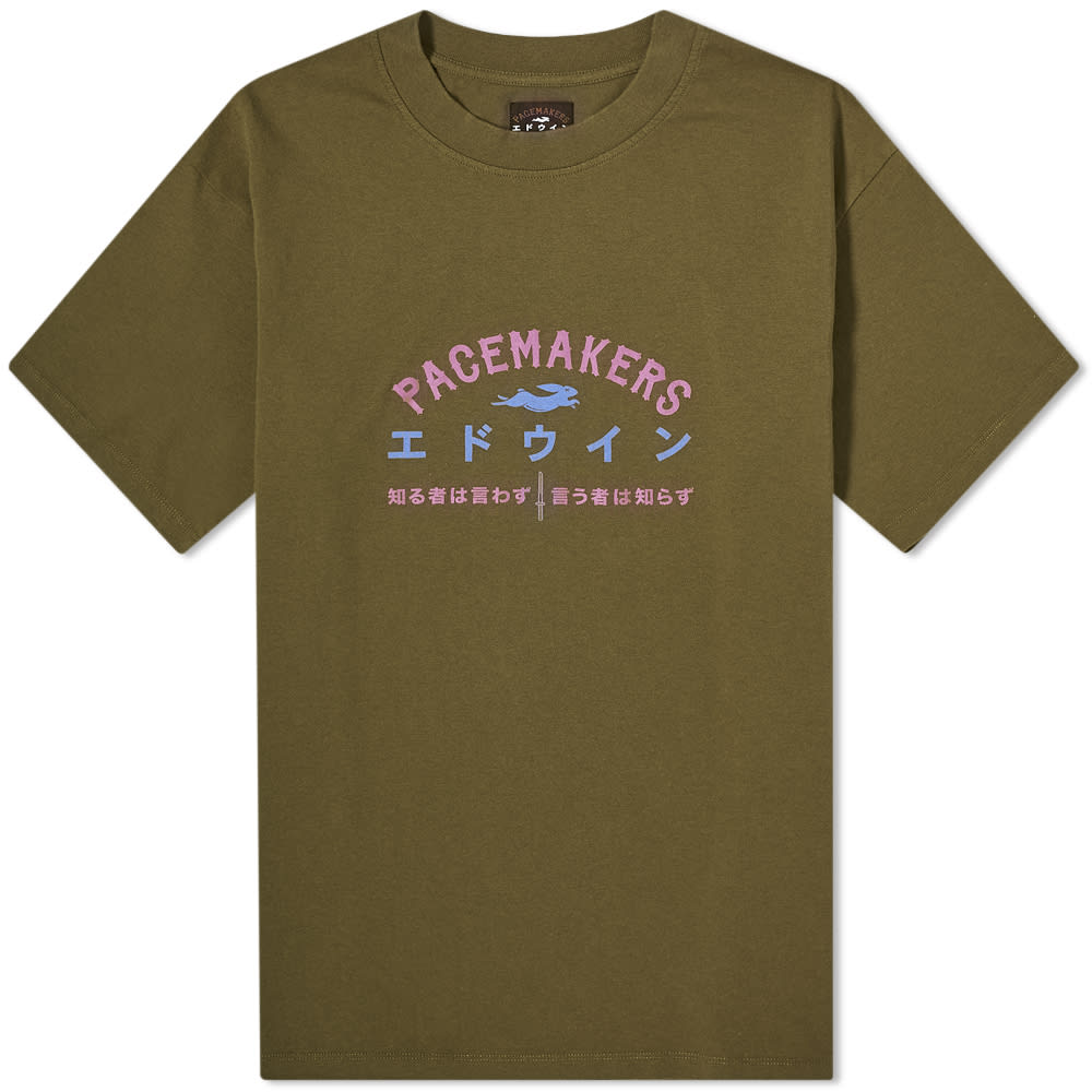 Edwin x Pacemaker Truth T-Shirt Uniform Green | END.