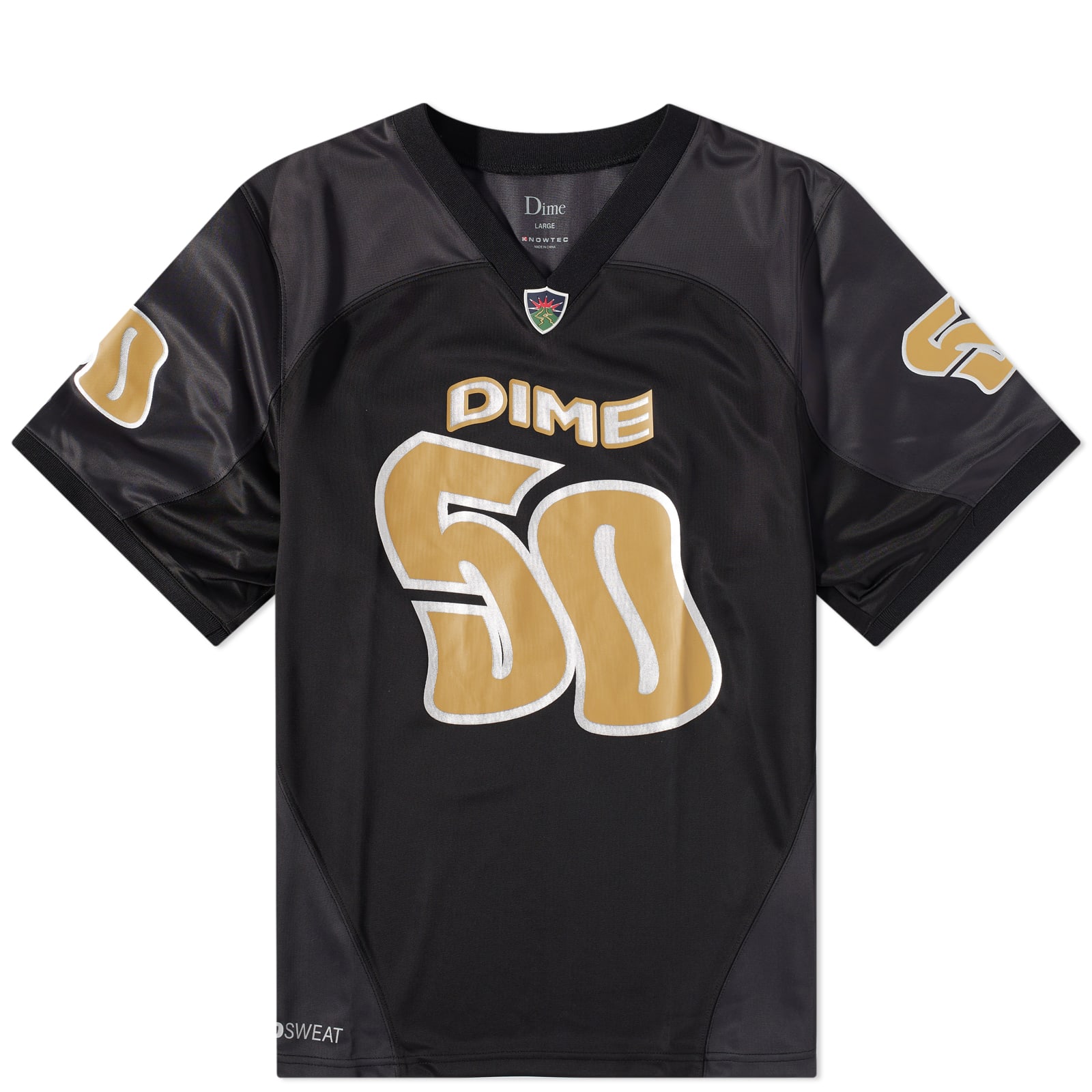 Dime Numero 50 Jersey Black END 
