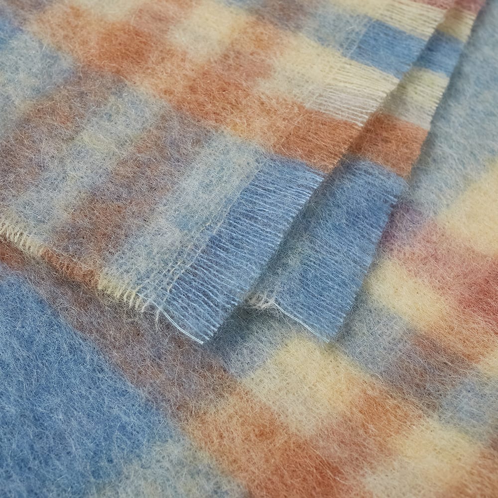 Acne Studios Vana Tartan Scarf Cream White Blue END US acne-studios-vana-tartan-scarf-cream-white-blue-end-us