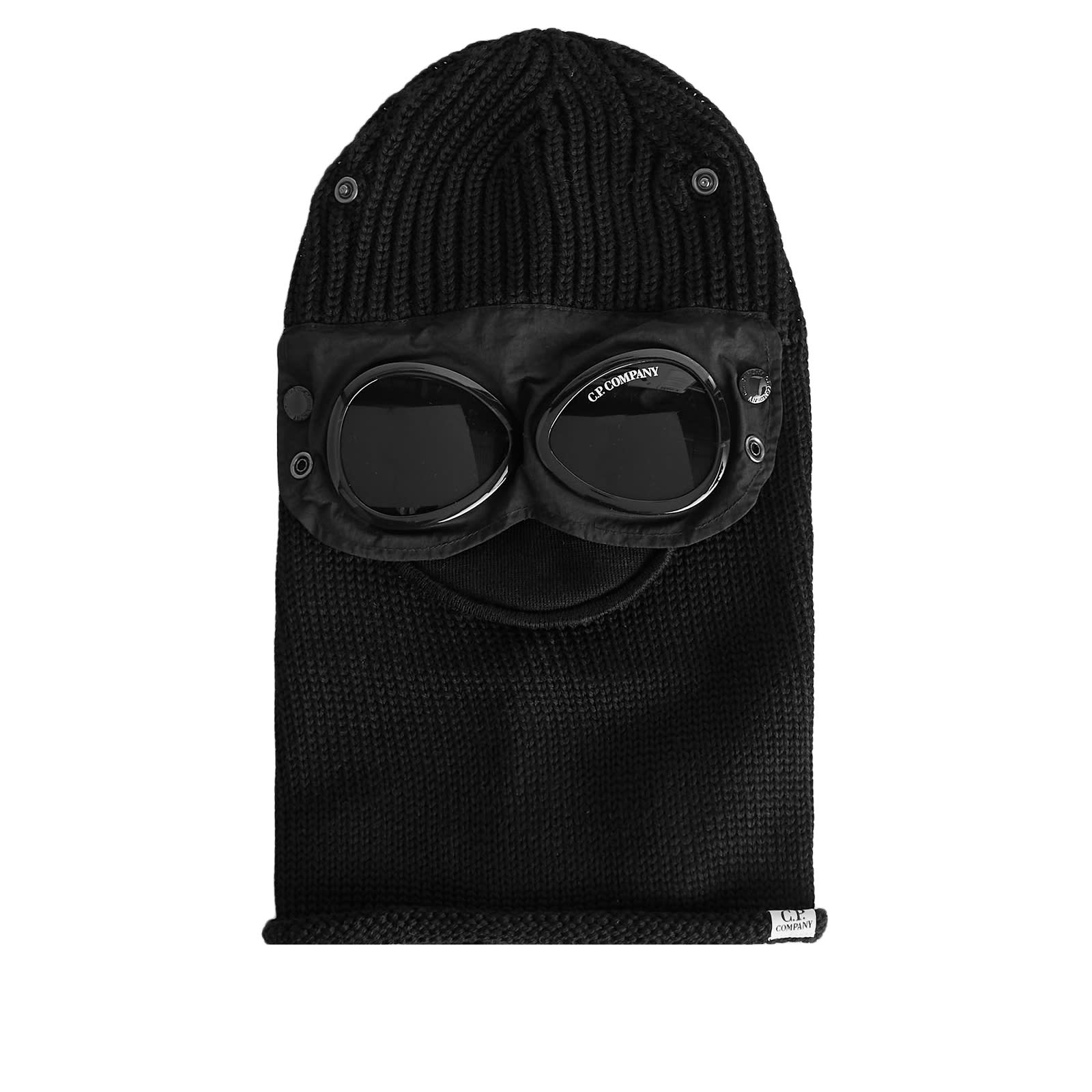 C.P. Company Wool Goggle Balaclava Black | END. (US)
