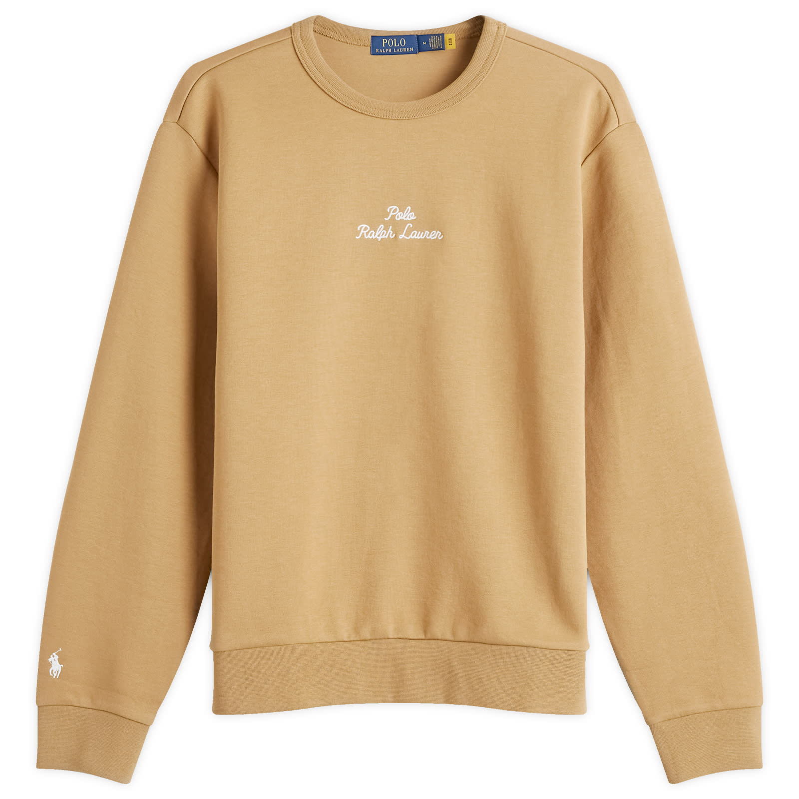 Polo Ralph Lauren Script Logo Crew Sweatshirt New Bronze | END. (US)