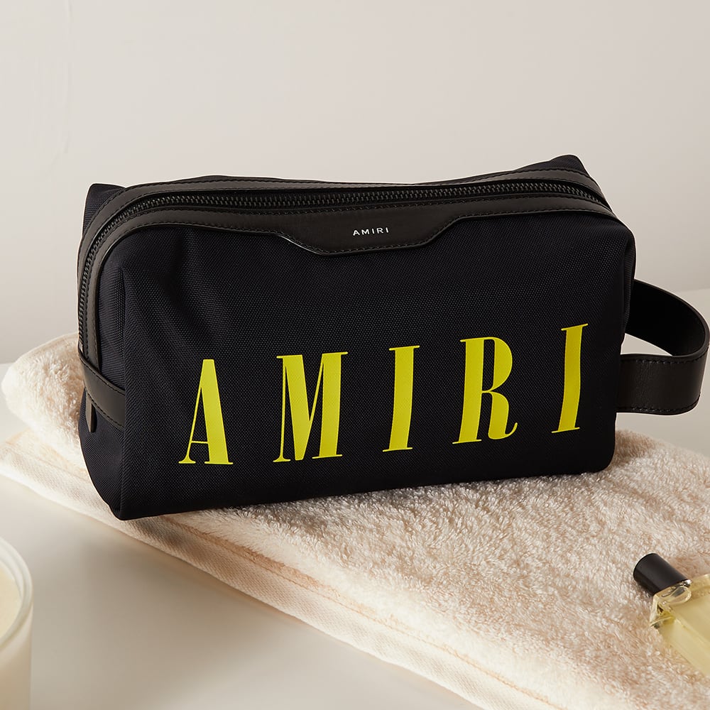 AMIRI Nylon Wash Bag Black | END. (AU)