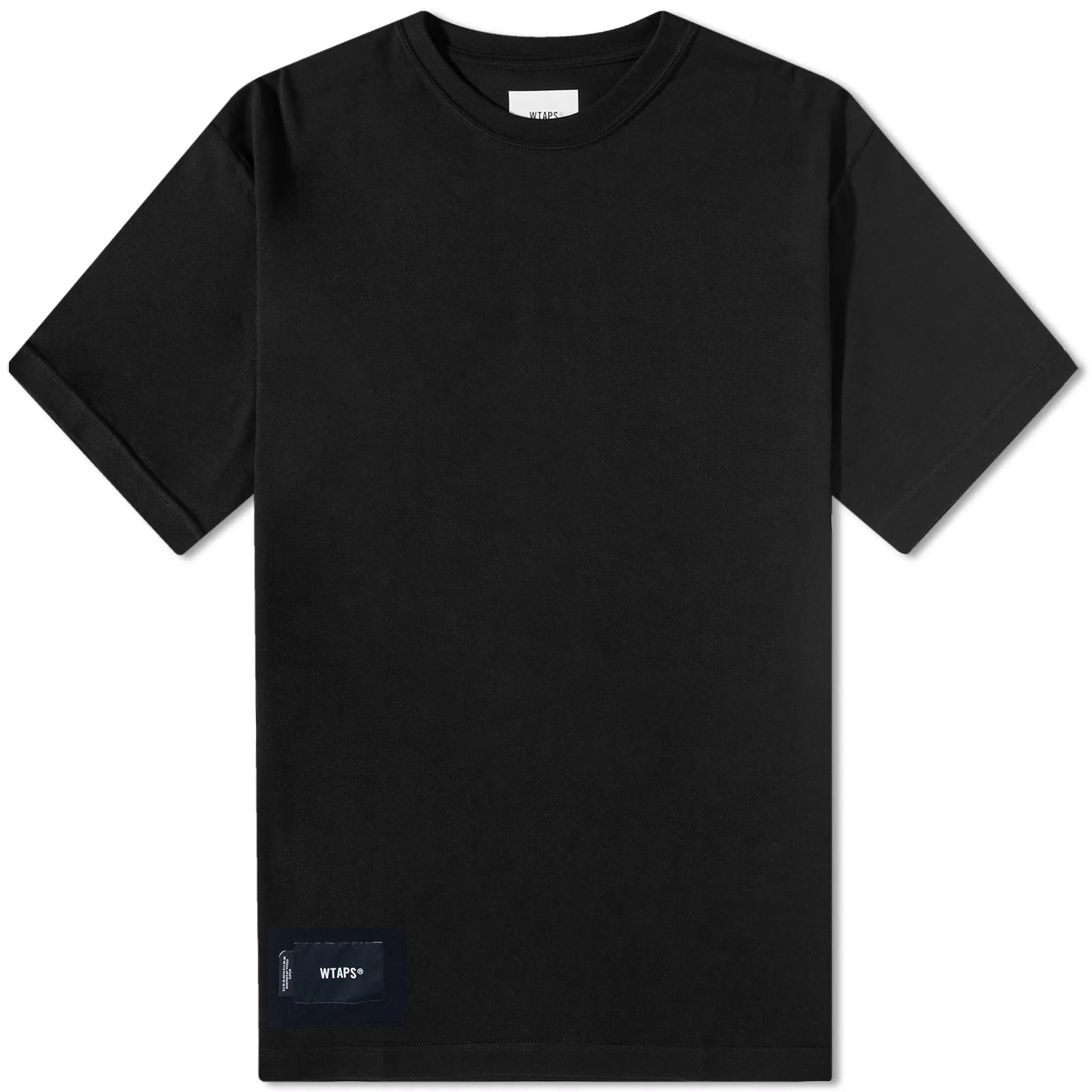 WTAPS Label EX46 T-Shirt Black | END. (HK)