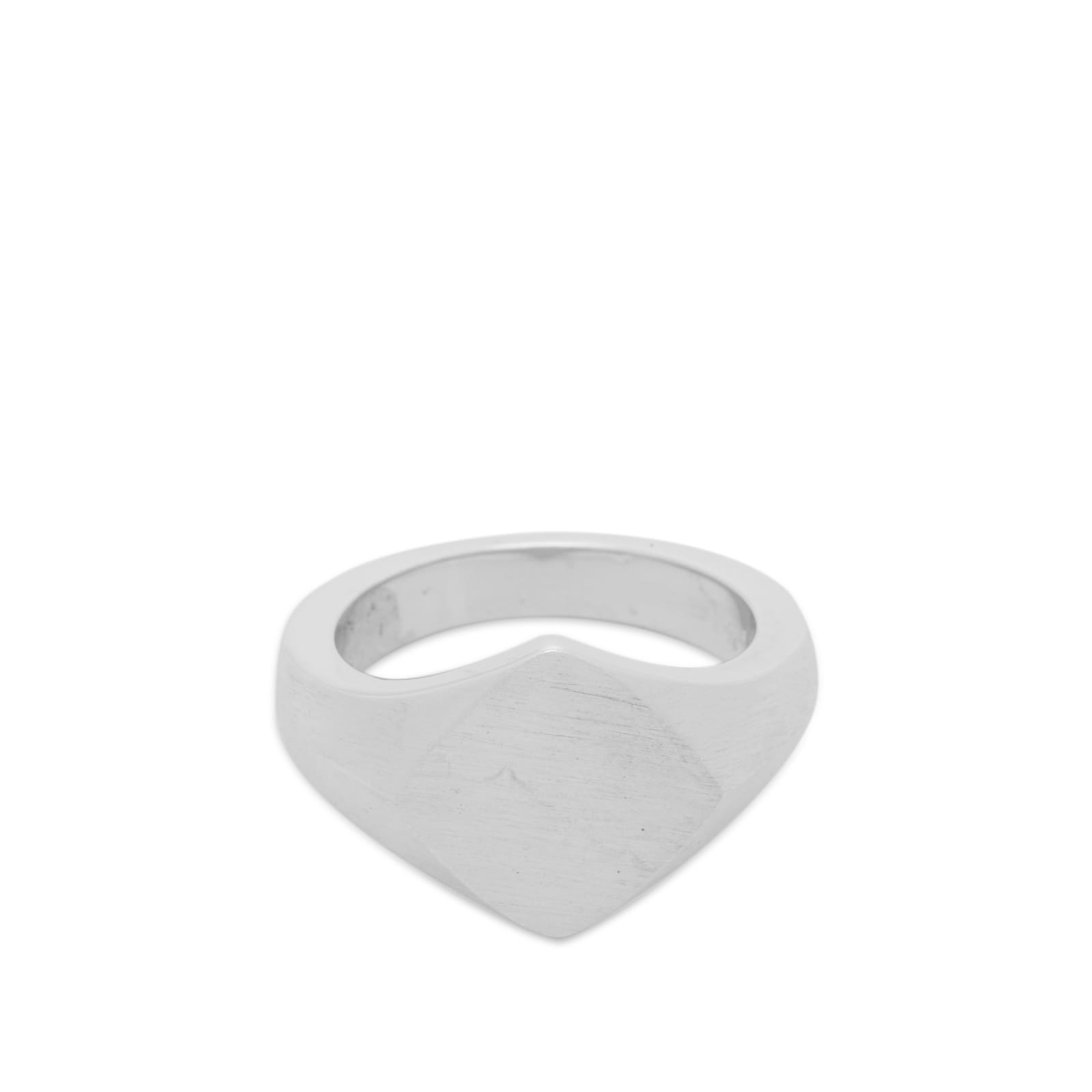 Serge DeNimes Brushed Rhombus Ring Sterling Silver | END. (KR)